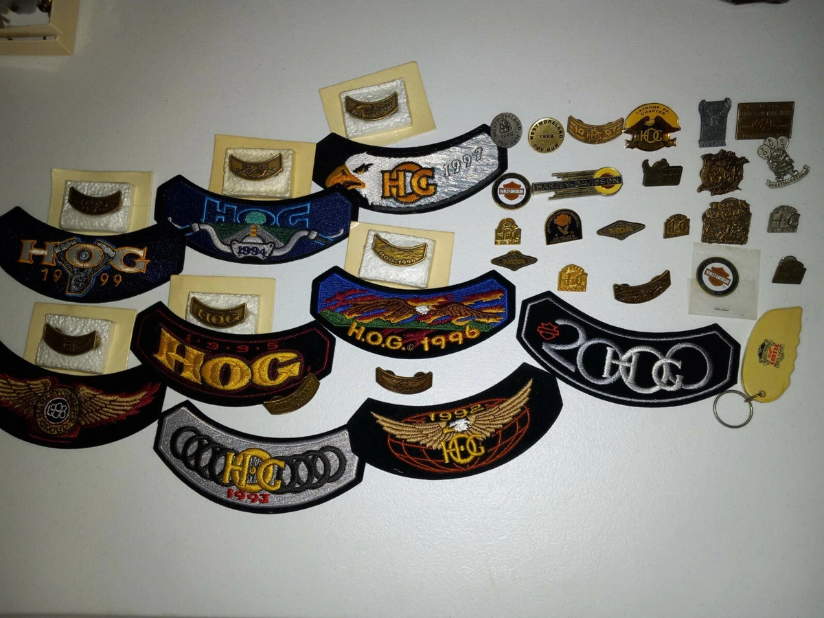 Harley Davidson HOG Patch 2000 2001 2002 2003 2004 2005, 47% OFF