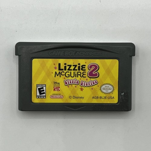 Nintendo Game Boy Advance Lizzie McGuire 2 Lizzie Diaries Tested ...