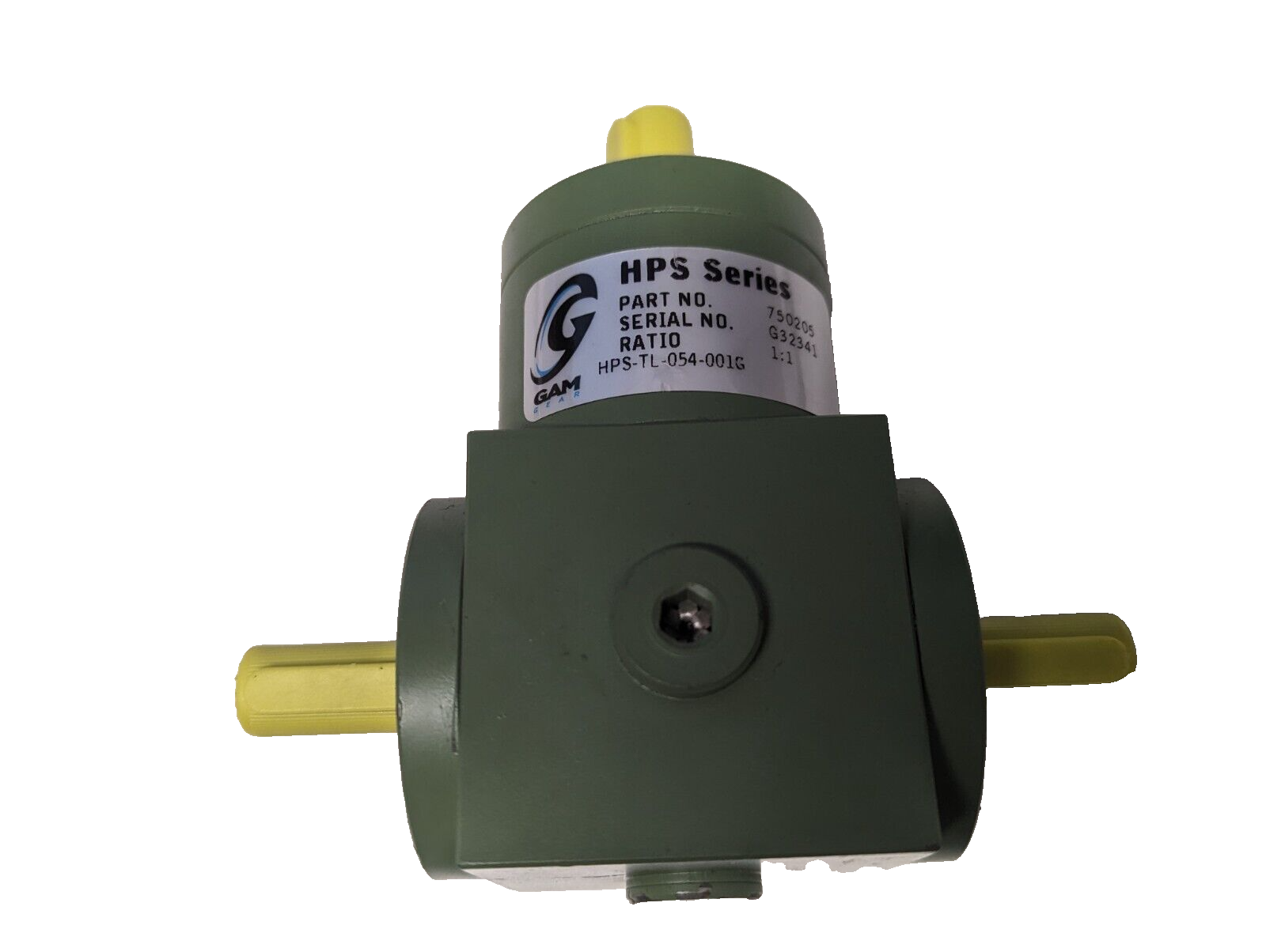 New GAM Gear Right Angle Speed Reducer, Ratio, 1:1, 7/16" Shaft, HPS-TL ...