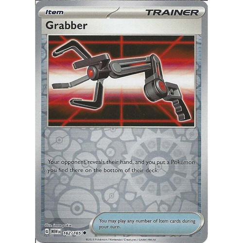162/165 Grabber : (Reverse Holo) Card : SV03.5 151 Pokemon Trading Card ...