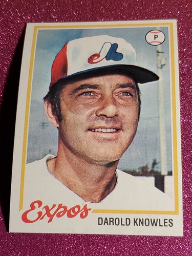 1978 Topps Baseball Card #414 Darold Knowles Montreal Expos | eBay
