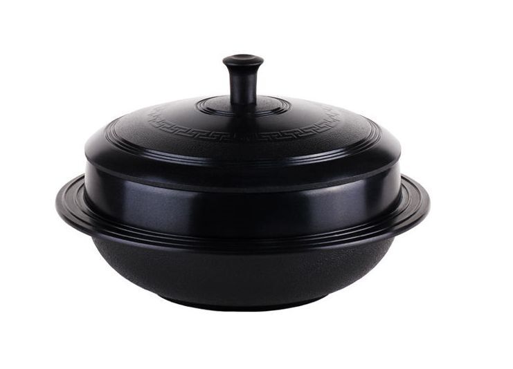 Korean Traditional Style Pot, "PN GAMASOT" Size 24cm Cook Rice with ...