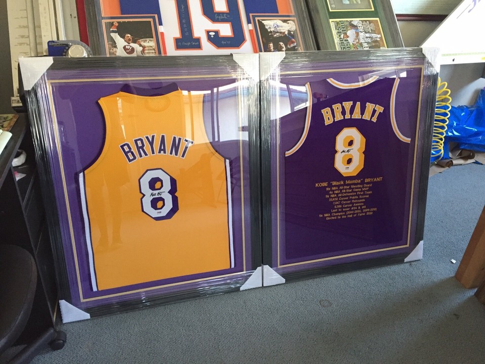 BASKETBALL Jersey Framing NBA Frame Your Autographed Signed Jersey ...