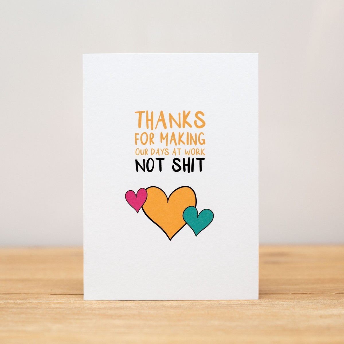 Thank You Card Funny