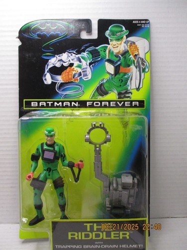 THE RIDDLER, With trapping brain-drain helmet! BATMAN FOREVER SERIES ...