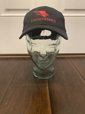 Crowdstrike Hat Black & Red Logo Cotton | eBay