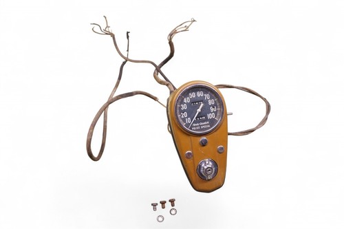 1966 Harley WL WLA 45 Knucklehead Flathead Servicar G *2891 Speedometer ...