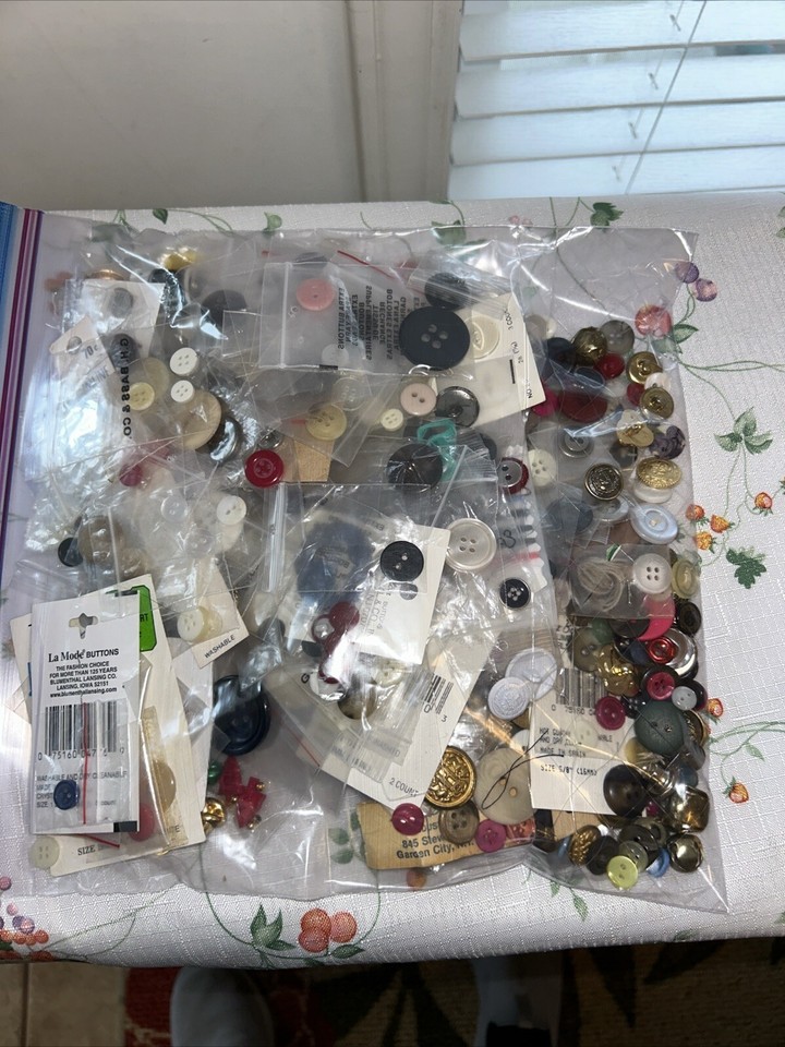 Bag Of Buttons Assortment | eBay
