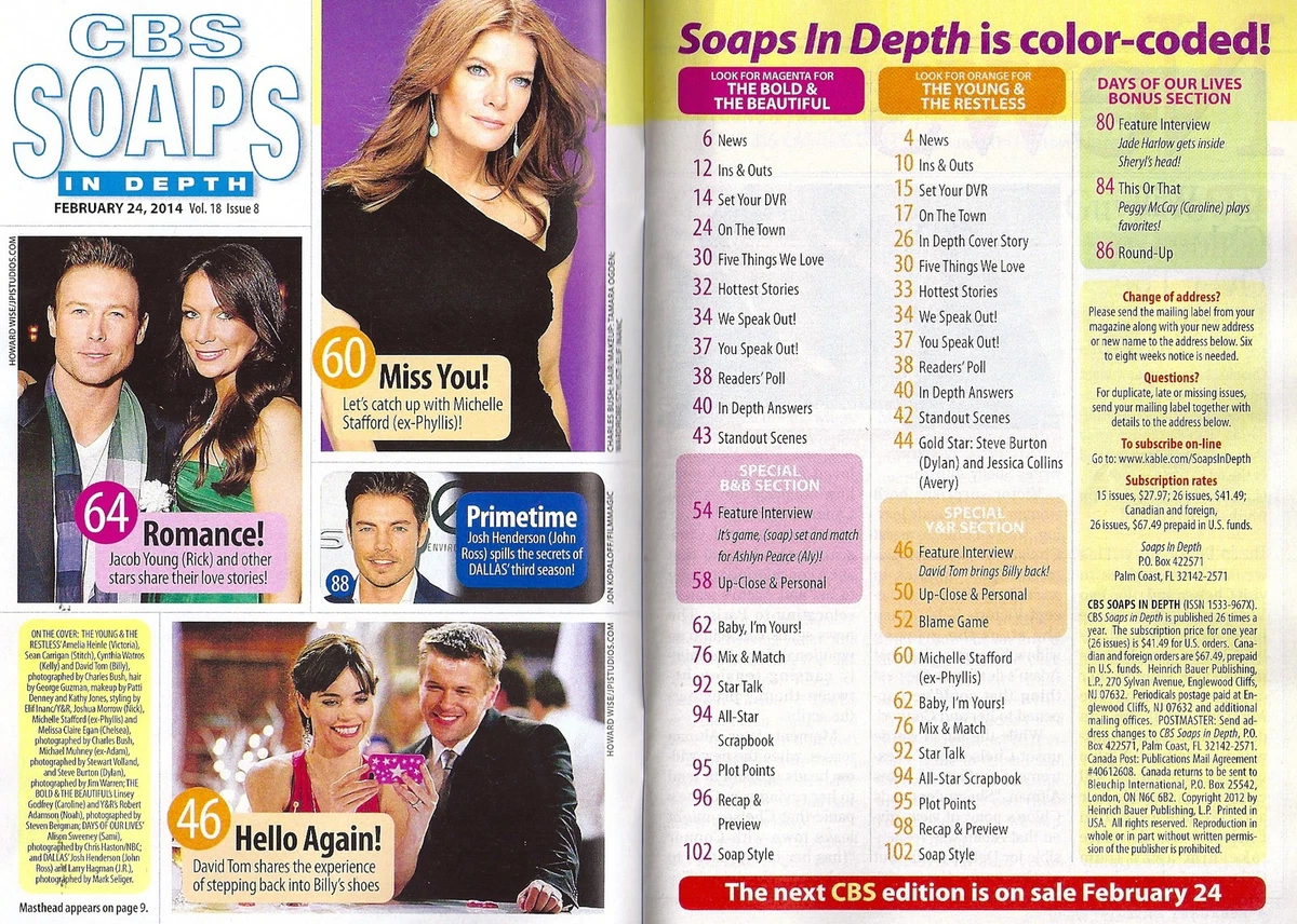 Cbs Soap Opera Digest Recaps