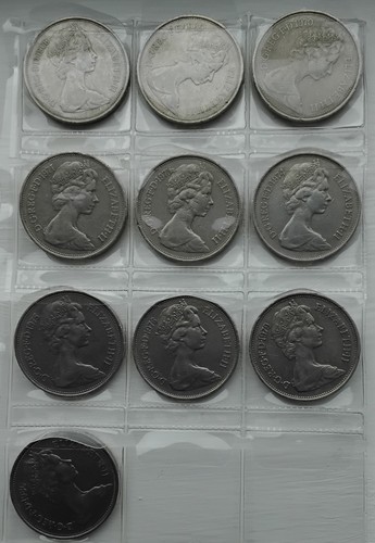 10 Various Large 10p Ten Pence Coins Circulated | eBay UK