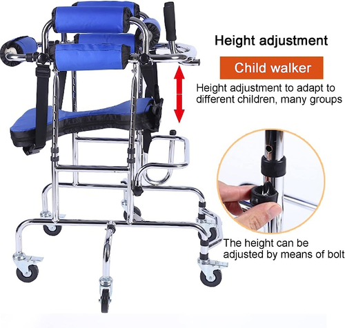 Walkers Disabled Children Cerebral Palsy Disabled Kids Walker Six Wheel ...
