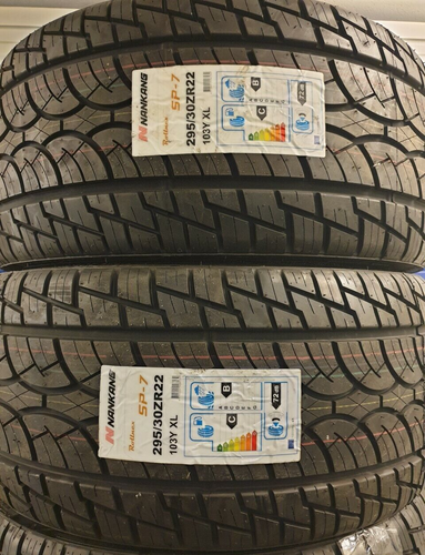 2X NEW SUV TYRES NANKANG SP-7 295/30 ZR22 XL 103Y UHP 295 30 22 2953022 ...