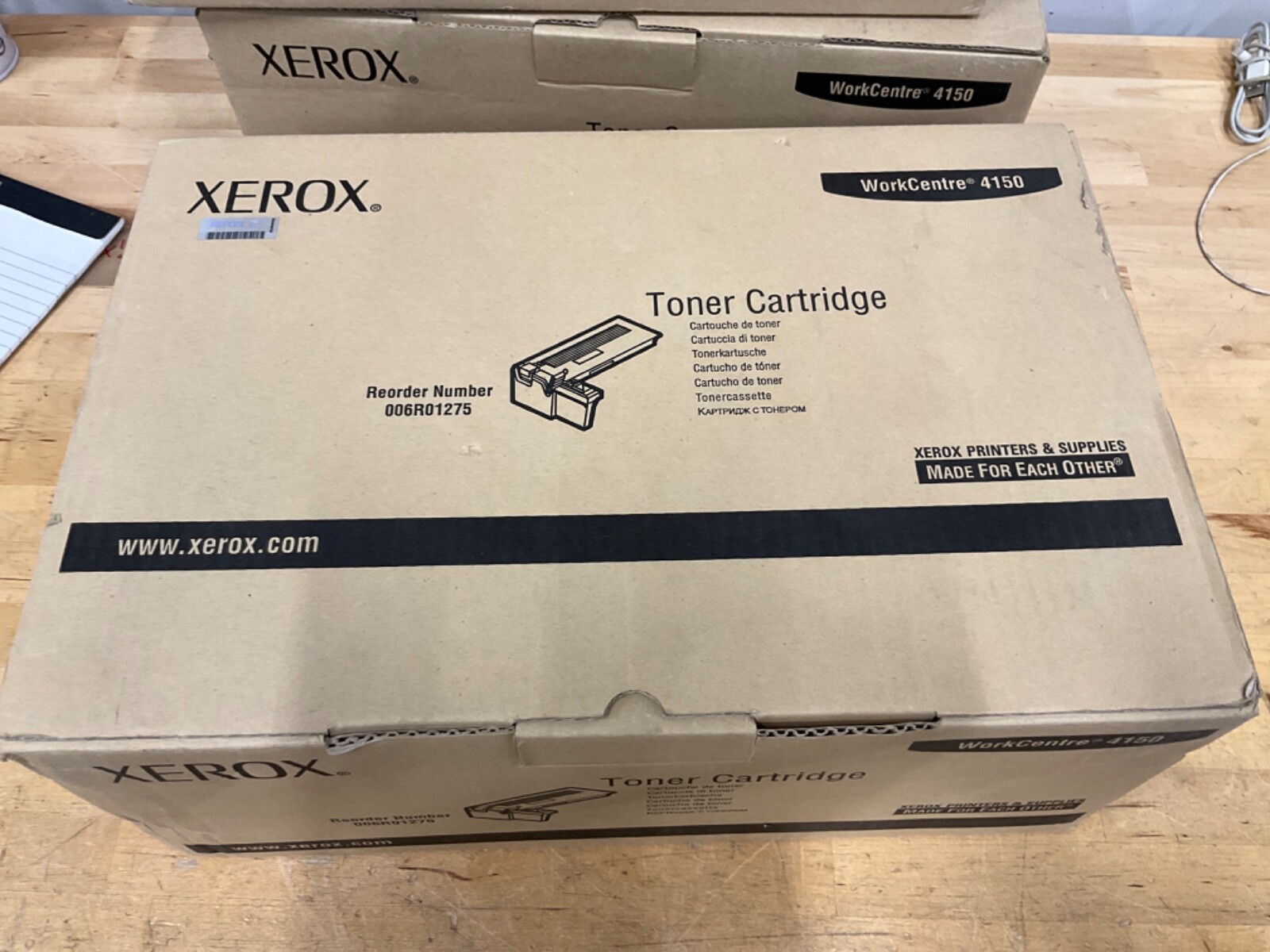 Lot of 3 Xerox BLACK 006R01275 Toner Cartridge WorkCentre 4150. | eBay