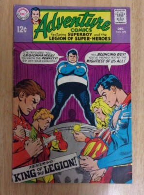 ADVENTURE COMICS #375 SHARP FN 1968 ADAMS COVER LEGION VS WANDERERS | eBay