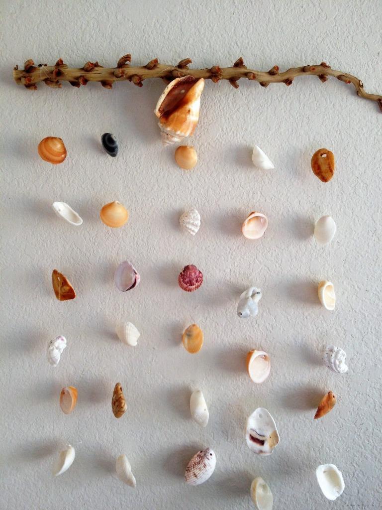 Nautical Shells Wind Chimes (#4) Palm tree Wood Conch Shell Nautical ...