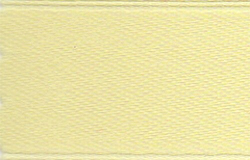 Berisfords 10cm Extra Wide Satin Ribbon - 7 Banana (Pale Yellow) - per ...