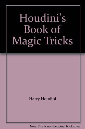 Houdini's Book of Magic Tricks,Walter B. Gibson 9780722138366 | eBay