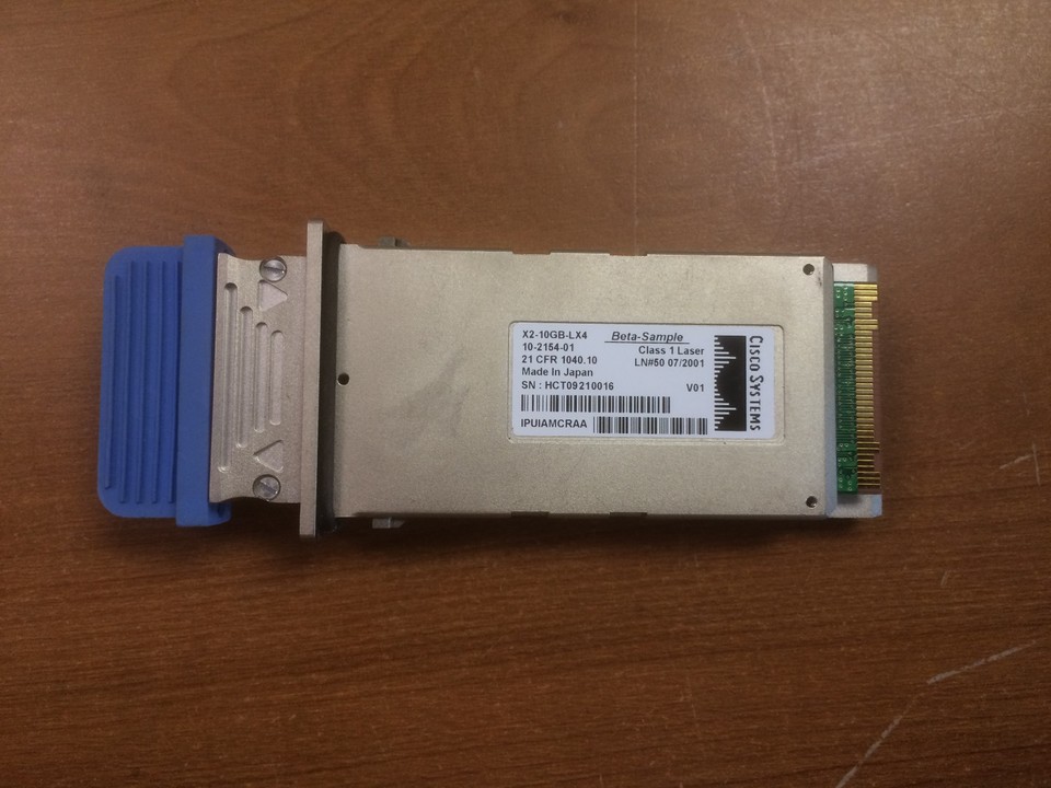 Genuine Cisco X2-10GB-LX4 10-2154-01 transceiver module | eBay