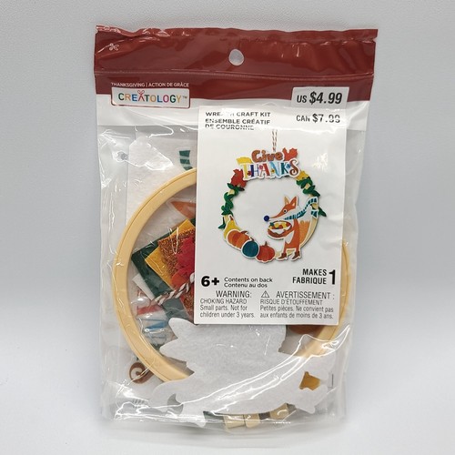 ⭐️ Creatology Thanksgiving Wreath Craft Kit for Kids | eBay