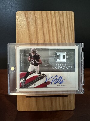 Kyle Pitts Rookie Auto 2021 Impeccable Landscape #/99 Autograph RC ...