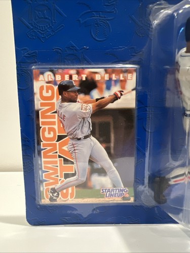 Albert Belle - Cleveland Indians - 1996 Starting Lineup Figure & Card ...