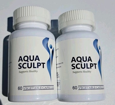 2 Pack Aqua Sculpt Pills AquaSculpt Capsules Weight Management 60 Pills ...