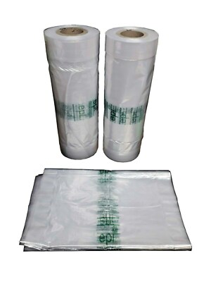 BIODEGRADABLE POLYTHENE GARMENT COVERS PLASTIC DRY CLEANERS BAGS ...