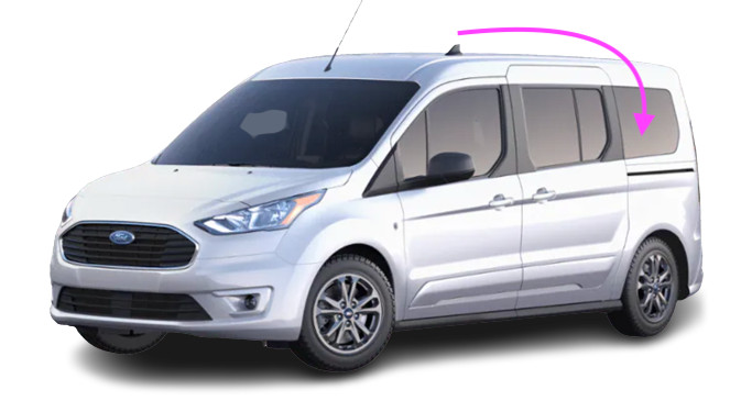 2022 Ford Transit Connect Side