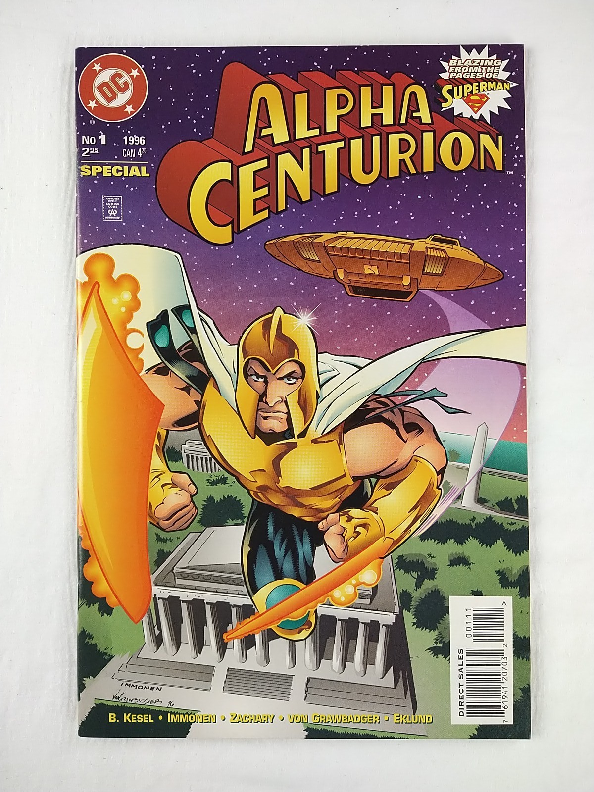Alpha Centurion #1 Special Superman Spin-Off (1996 DC Comics) | eBay