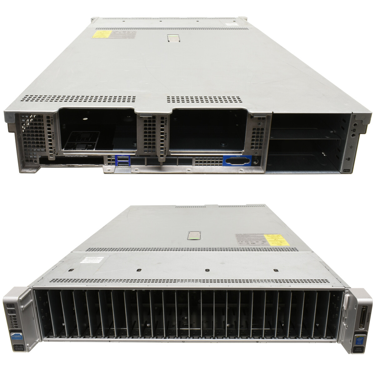 CISCO UCS C240 M4 Server 2x E5-2680 V4 14-C CPU 2,40GHz 256GB RAM 26x ...