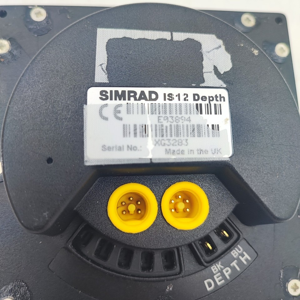Simrad IS12 DEPTH Instrument Display Unit E03894 SimNet IS20 Robertson ...