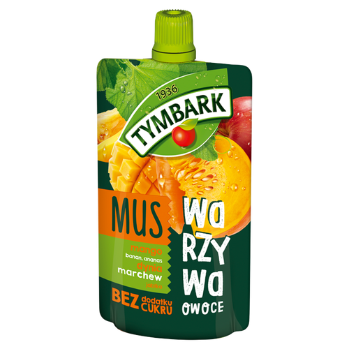 Tymbark Mousse Mango Banane Ananas Kürbis Karotte Apfel 100 G | eBay