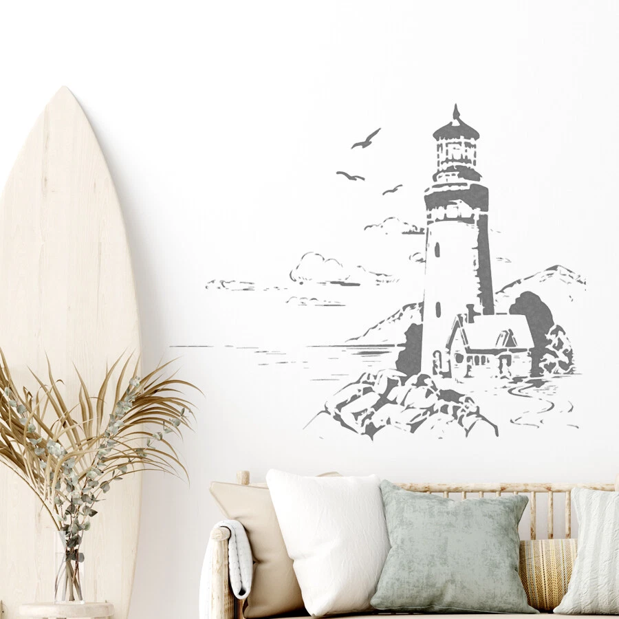 Lighthouse Stencil