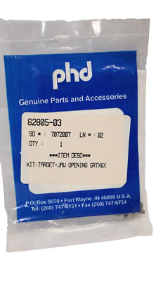 (NEW) PHD 62805-03 , 6280503 Target-Jaw Opening GRTX6X For Gripper | eBay