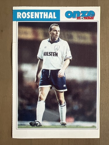 Ronny ROSENTHAL Card - 1994 / 95 – Tottenham Hotspur Onze Mondial ...