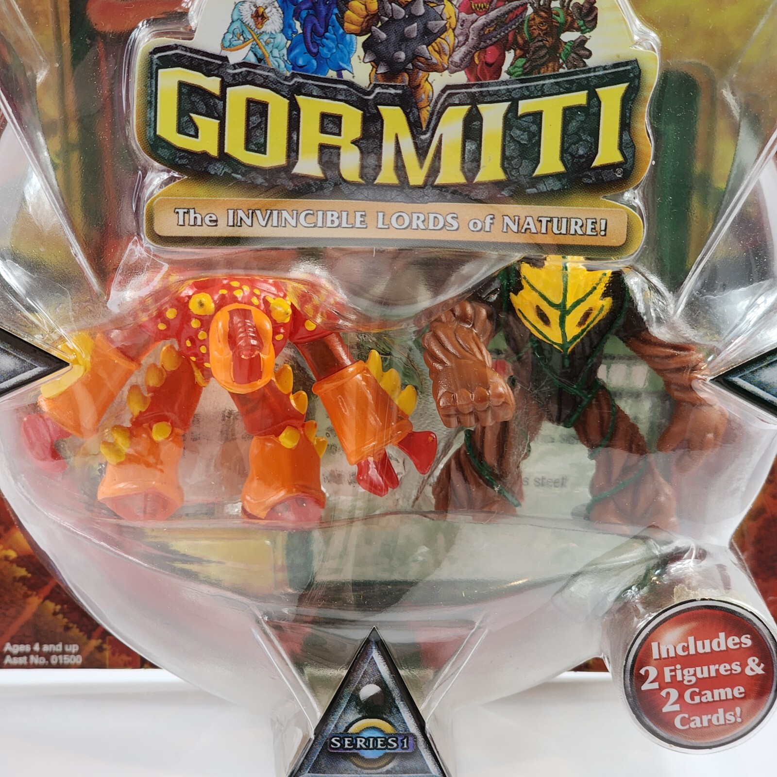 Gormiti Series 1 Lords of Nature The Thug & The Screaming Guardian ...