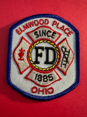 OHIO - Elmwood Place Fire Dept. - [ Shoulder Patch ] | eBay