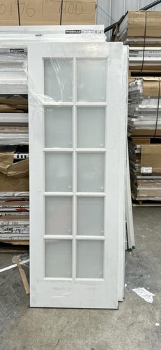 LPD Internal White 10 Lights Clear Glass Doors | eBay UK