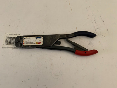 Amp / Tyco 59250 Red and Blue T head ratchet Crimp Crimper crimping ...