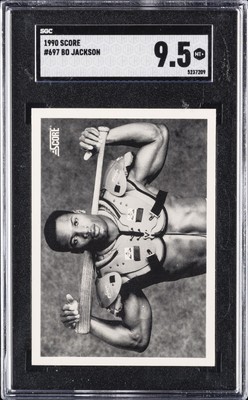 1990 SCORE #697 BO JACKSON SGC 9.5 | eBay