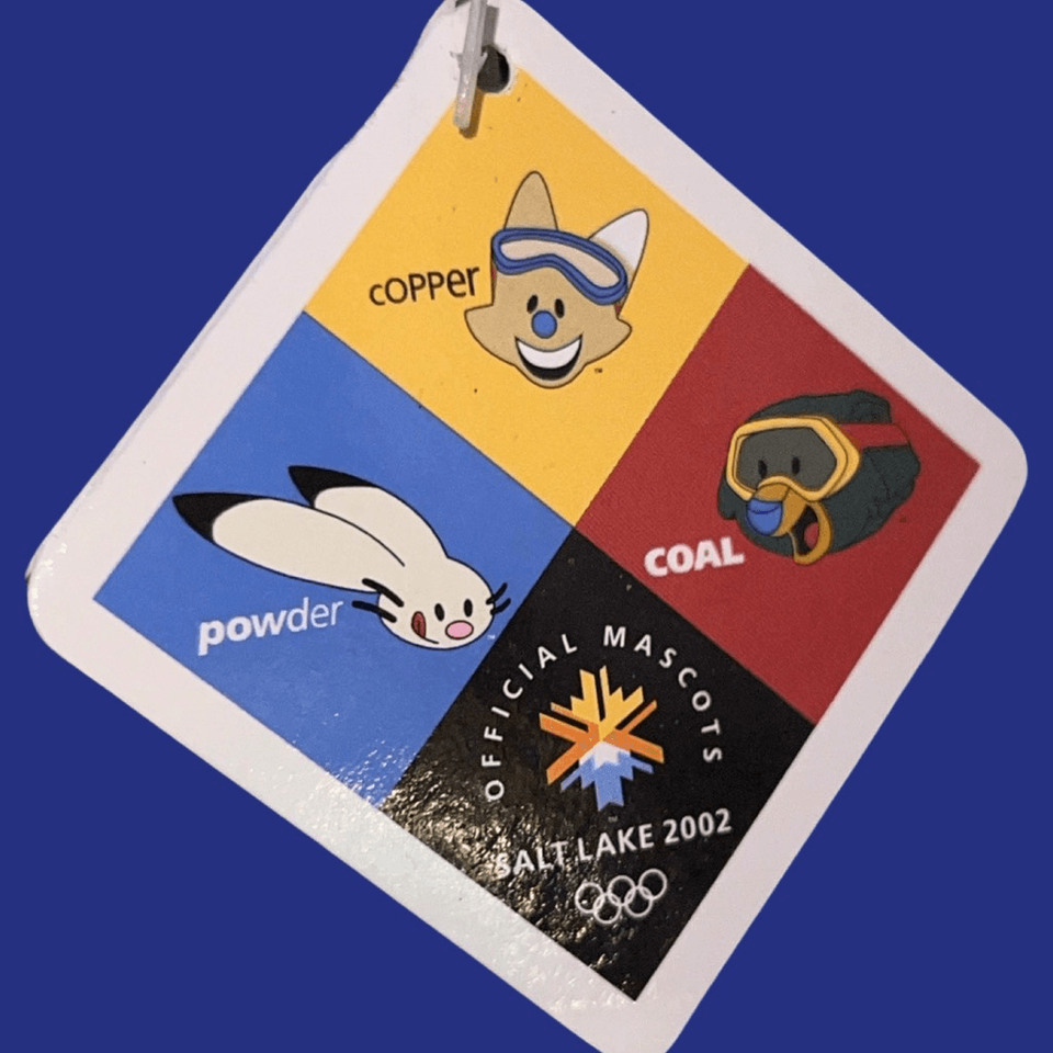 Salt Lake City 2002 Winter Olympic Plush Toy Mascot Powder Ice Skating ...