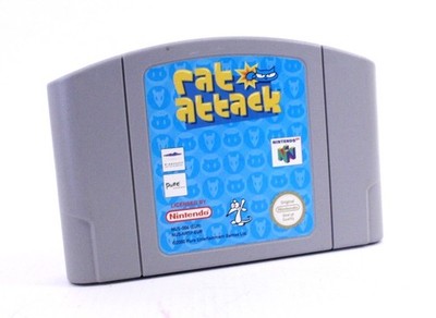 RAT ATTACK Nintendo 64 N64 PAL Game Cart - L14 | eBay UK