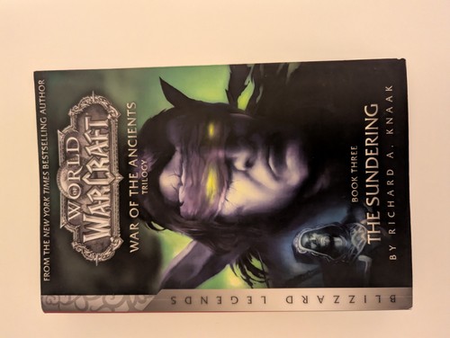 World of Warcraft The Sundering Novel/Book- Paperback | eBay