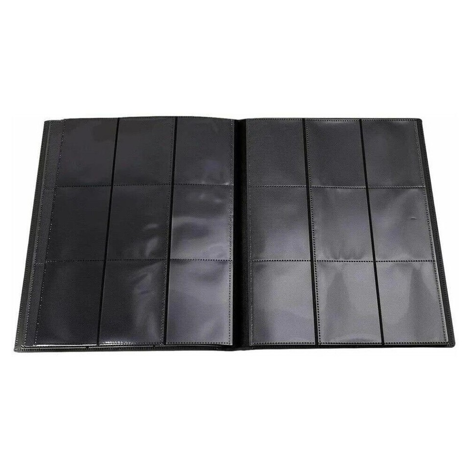 540 Pockets Card Sleeves Binder Sheets 9 Pocket Page Protector for ...