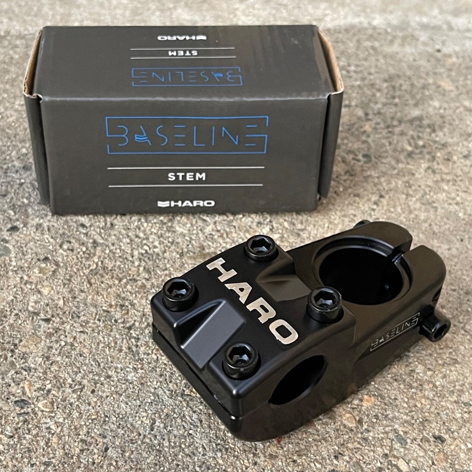 HARO BASELINE STEM 1 1/8 THREADLESS BMX BIKE BICYCLE STEMS CULT FIT WTP ...