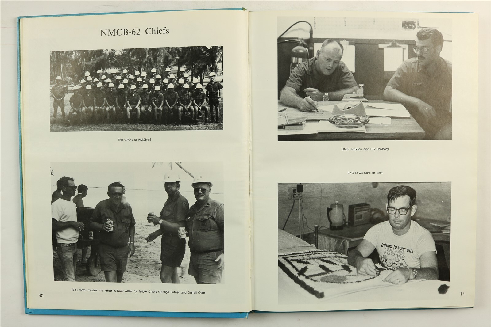 Mobile Construction Battalion 62 (NMCB-62) 1981 1982 Diego Garcia ...