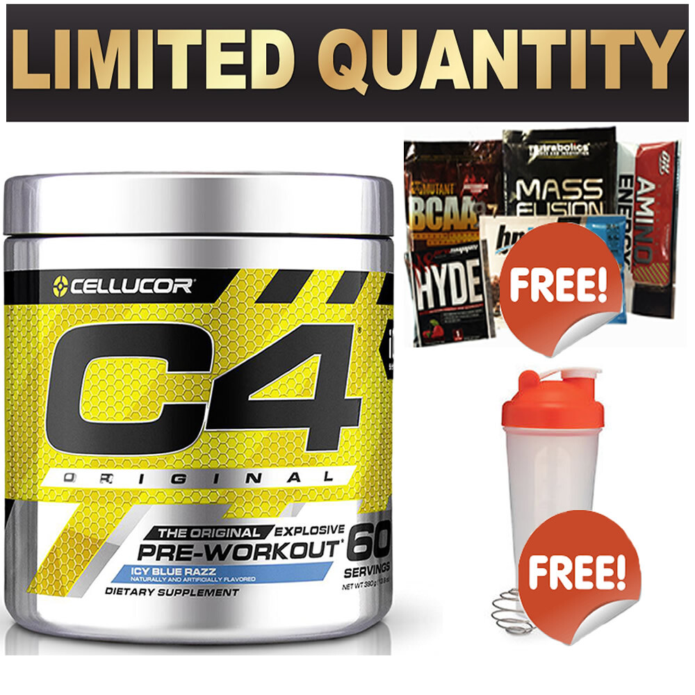 CELLUCOR C4 ID 60 SERVE WATERMELO PRE WORKOUT C4 ORIGINAL ENERGY ...