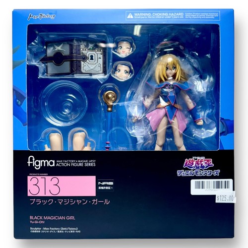 Max Factory Figma 313 Yu-gi-oh Dark Black Magician Girl Action Figure ...