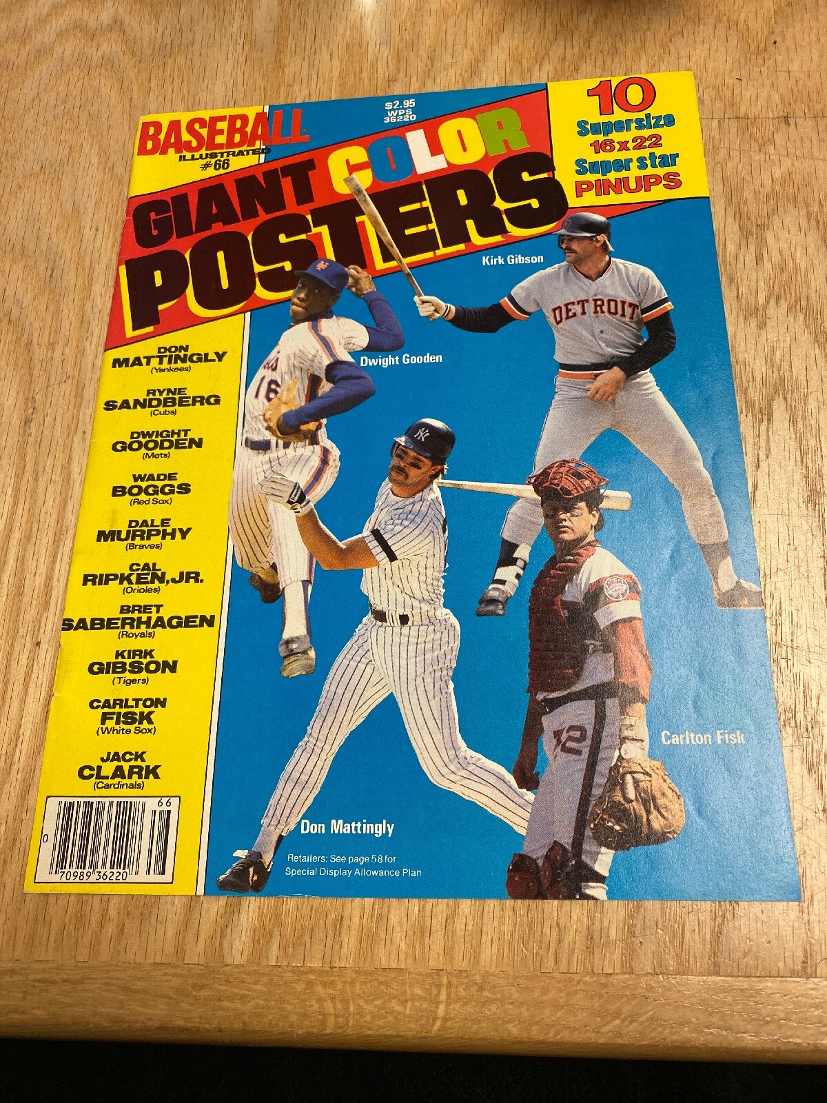 Baseball Illustrated Magazine Cover Don Mattingly New York Yankees | eBay