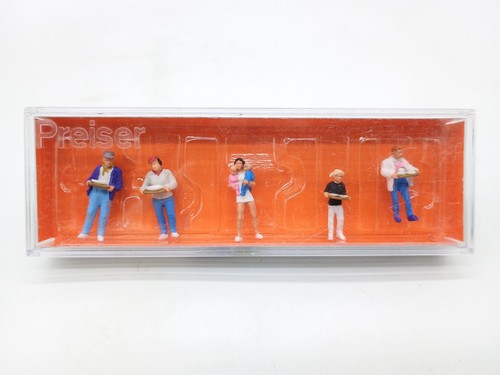 Preiser Figures 10367 At The Self-Service Restaurant - OO/HO - New ...